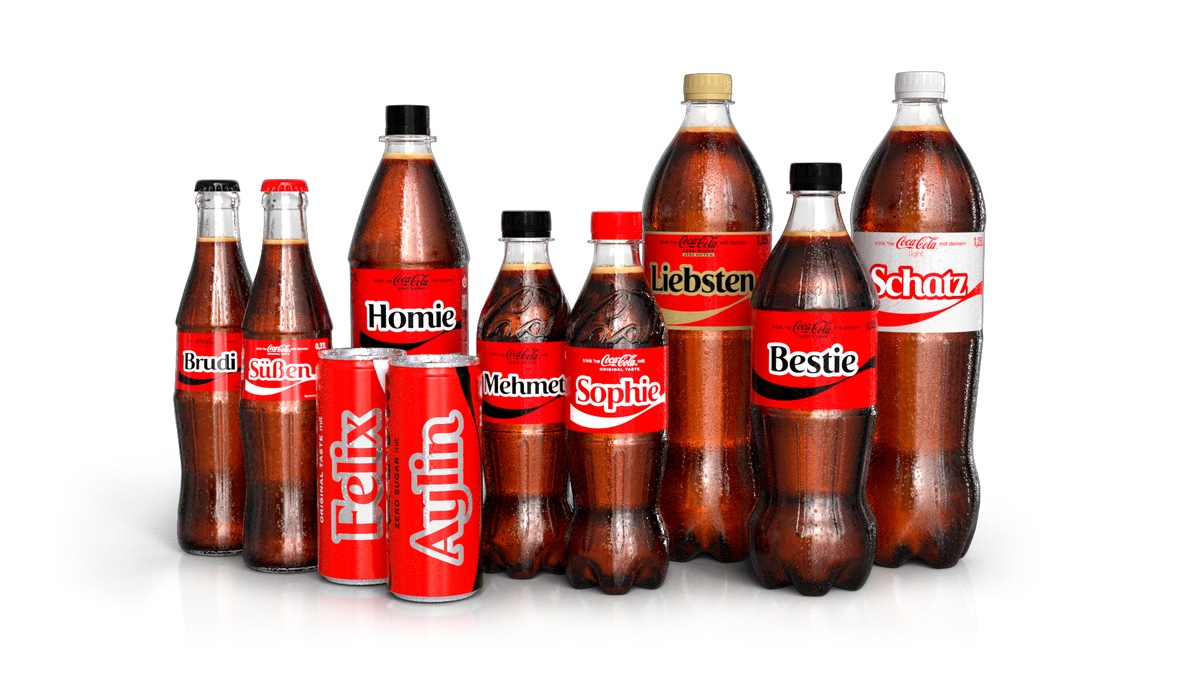 Presseinformation: Neuauflage der beliebten Coca-Cola „Share a Coke“-Kampagne 2025 | Presseportal